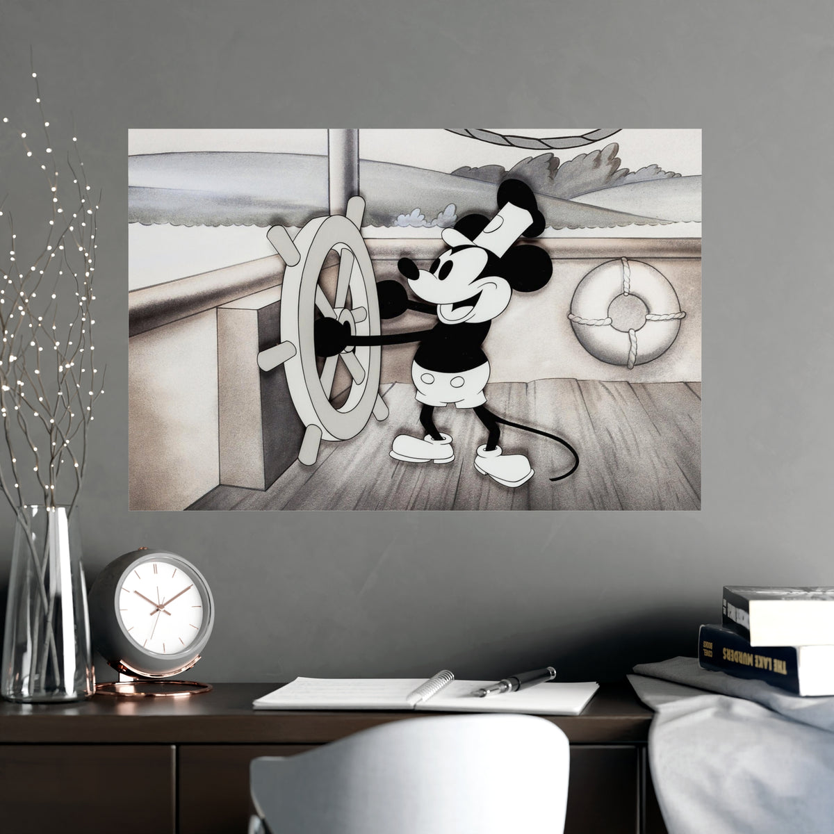 Steamboat Willie | Horizontal Matte Posters – Stryker Wear