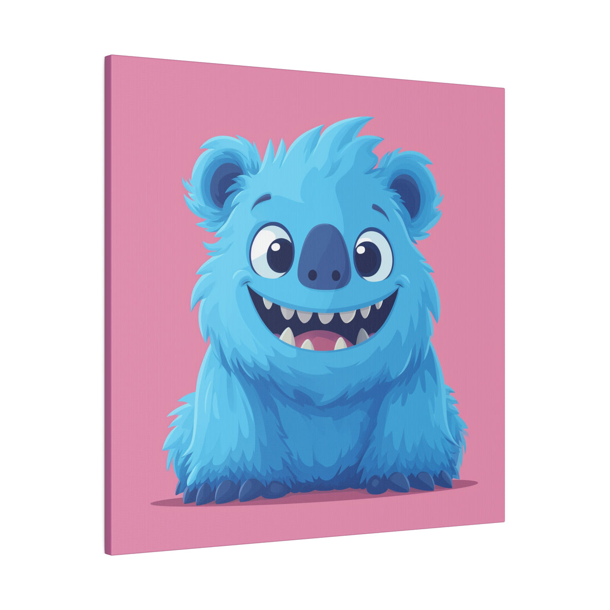 Cute Furry Friend Wall Art | Square Matte Canvas – Stryker Wear