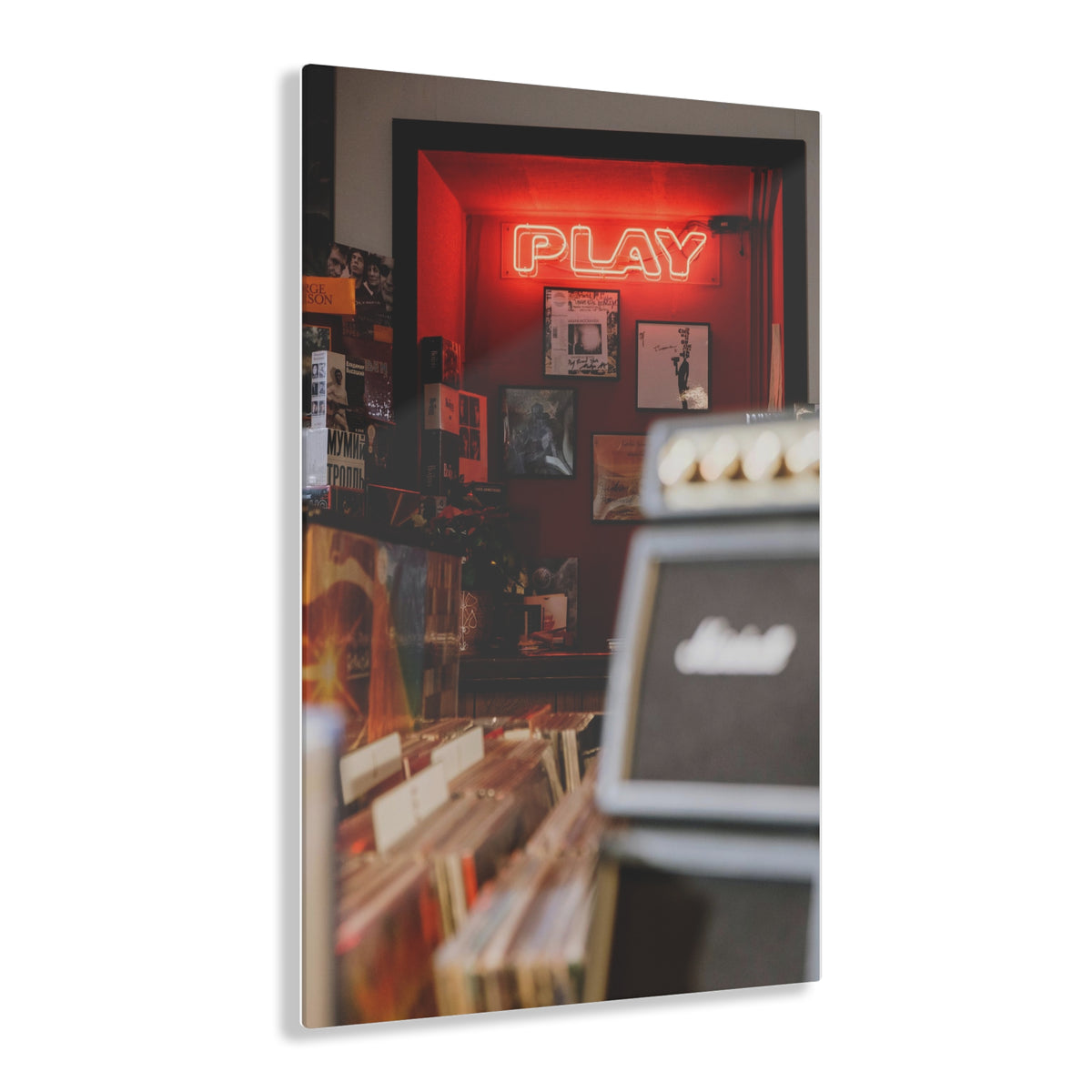 Play Records Acrylic Prints – Stryker Wear