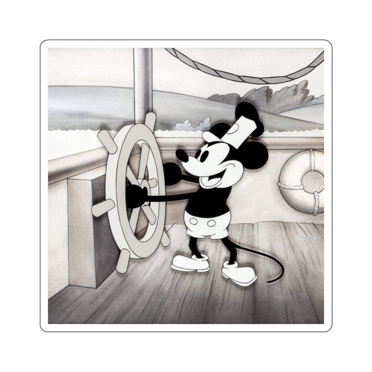 Steamboat Willie Kiss-Cut Stickers – Stryker Wear