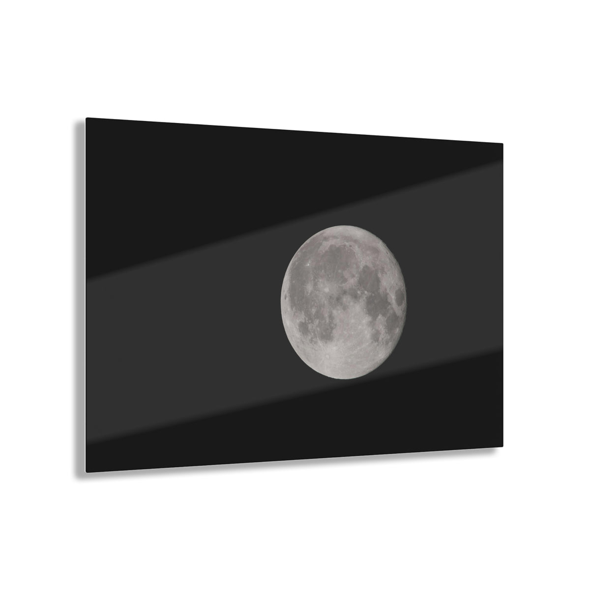A View of the Moon in Space Acrylic Prints – Stryker Wear